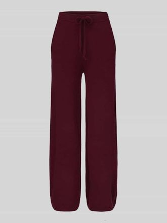 Jake*s Casual Regular Fit Weite Hose aus reinem Kaschmmir
