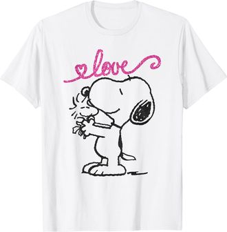 Peanuts Snoopy Woodstock Mutterliebe T-Shirt