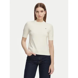 Tommy Hilfiger Pullover WW0WW49705 Gelb Slim Fit