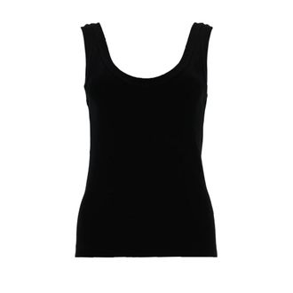 Brunello Cucinelli Geripptes Jersey-Top - - Tops - Damen - Schwarzk - XL
