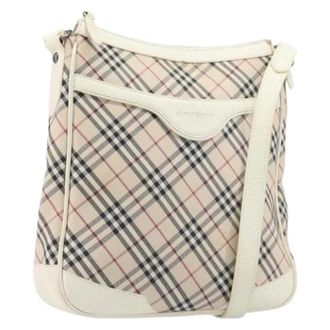 Burberry Sac port&eacute; &eacute;paule Pre-owned - Femme - Pre-owned - Beige - Taille: ONE Size