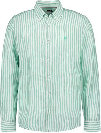 HUGO BOSS Herren Hemd gr&uuml;n gestreift