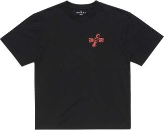 Edwin Homme, Tops, Noir, Taille: S Sorry Tokyo T-Shirt