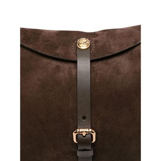 Etro Calf Leather Satchel - Brown