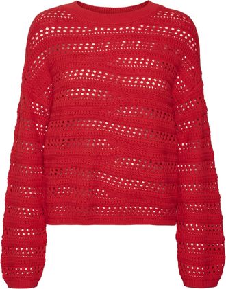 Vero Moda VMLILJA LS O-Neck Pullover GA