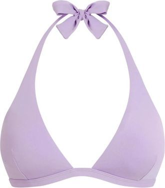 Vilebrequin Femme, Maillots de bain, Violet, Taille: 38 FR Halter Bikini Top Solid