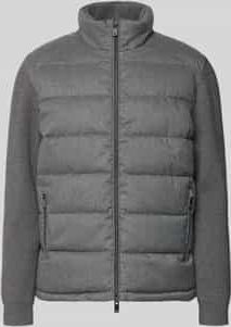 Christian Berg Steppjacke mit Stehkragen und Zweiwege-Rei&szlig;verschluss