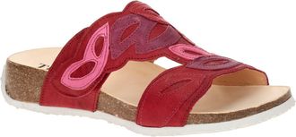 Think Pantolette Think Mizzi Pantoletten rot fragola Oval 1283