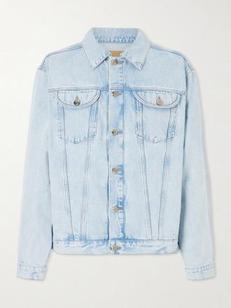 Blaz&eacute; Milano Veste En Jean Nariida Amrock - Bleu