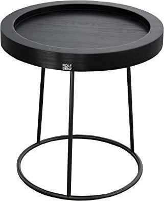 Rolf Benz 978 Beistelltisch, Holz, 45cm schwarz