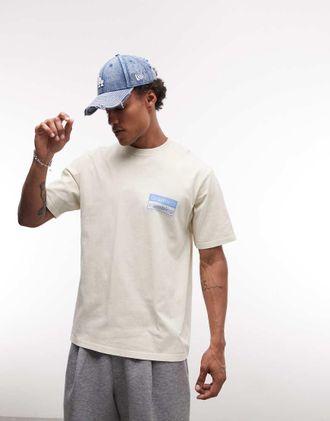 Gramicci t-shirt &agrave; imprim&eacute; escalade au dos &eacute;cru-Blanc