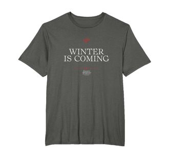 Game of Thrones Winter is Coming Text T-Shirt