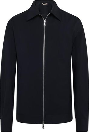 BRIGLIA 1949 Overshirt aus einem Schurwollmix mit Zip in