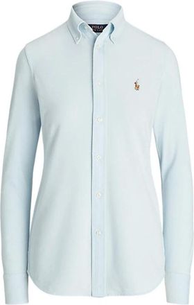 Polo Ralph Lauren Femme, Blouses et Chemises, Bleu, Taille: 38 FR Chemise D&eacute;contract&eacute;e