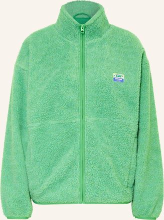 American Vintage American Vintage Teddyfell-Jacke Hoktown gruen