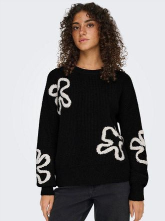 Only Strickpullover ONLDAISY LS STITCH O-NECK KNT