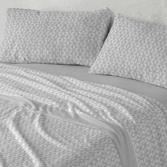 Burrito Blanco Burrito Blanco Bettwäsche-Set aus Coralina, Kunststoff, grau, Ancho de 135 cm