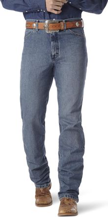 Wrangler Herren Cowboy Slim fit jeanÂ De Ajuste Delgado De Corte Vaquero Jeans, Rohstein, 30W / 32L EU