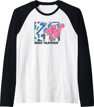 Giesswein 90s Bubble Text Ballon Tier Logo Raglan