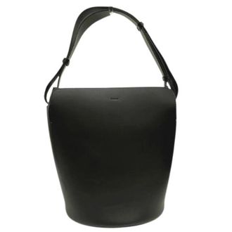 Burberry Pre-owned Leather Shoulder Bag - - Pre-owned - Damen - Schwarzk - ONE SIZE