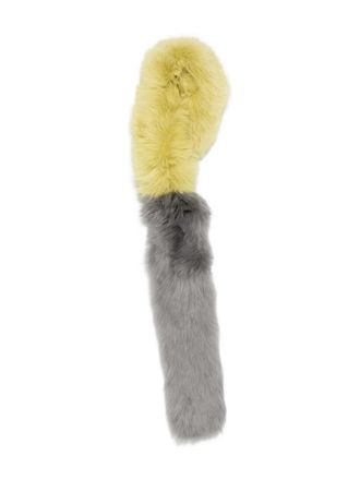 Marni Schal in Colour-Block-Optik - Gelb