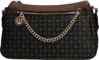 Pollini Femme, Sacs, Noir, Taille: ONE Size Sac bandoulière Heritage