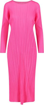 Issey Miyake Pleated Midi Dress
