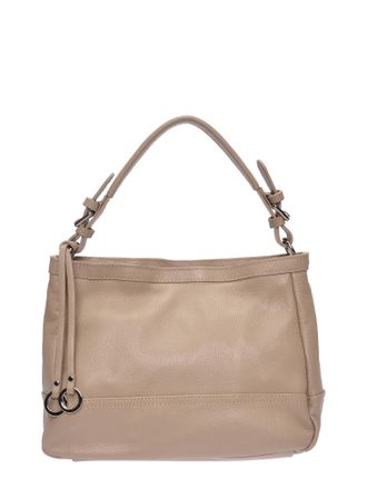 Roberta M Beige Rindsledertasche