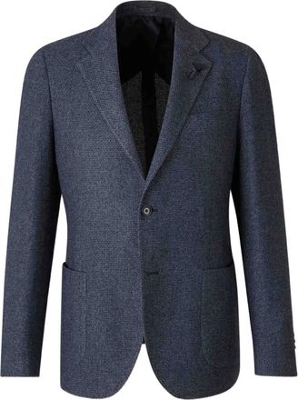 Lardini Strukturiertes Sakko - Blau