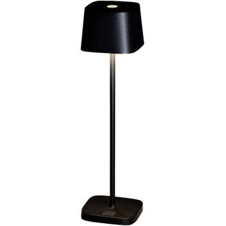 Konstsmide 7829-750 Capri LED-Akku-Tischlampe 2.2 w Warmwei&szlig; Schwarz