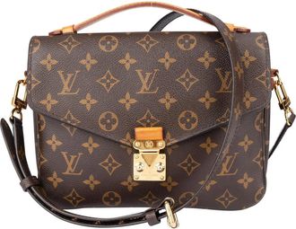 Louis Vuitton Crossbody Bags - Louis Vuitton Monogram Canvas Metis Handbag - Gr. unisize - in Braun - f&uuml;r Damen