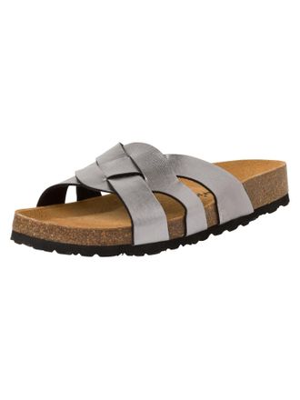 Tamaris Damen Footbed Styles; PEWTER/metallic; 36 EU