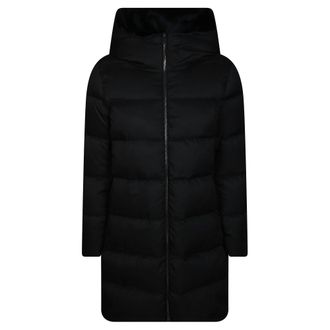 Herno Parkas - - Coats - Damen - Schwarzk - L