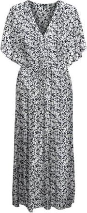 Vero Moda Caftan VMMENNY SS 7/8 WVN GA Noos, Blazer Bleu Marine/AOP : huki, M