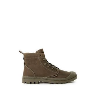 Palladium Bottines compens&eacute;es en cuir