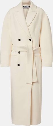 Jacquemus Mantel Mans aus Schurwolle