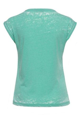 Queen Kerosin Print-Shirt Ride More Worry Less (1-tlg) 70s-Style Statement-Print