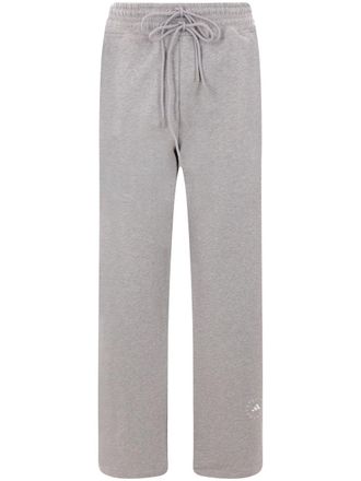 adidas by Stella McCartney pantalon de jogging &agrave; coupe droite - Gris