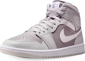 Nike Air Jordan 1 Mid Chaussures pour femme (BQ6472-008, Photon Dust/Atmosphere Grey/White), Photon Dust, 37.5 EU