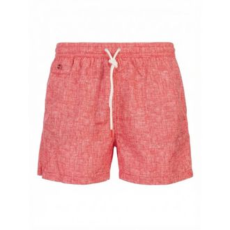 Kiton Short Swim Boxer - - Swimwear - Herren - Rot - 2XL