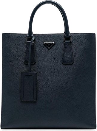 Prada sac à main North South (2013-2025) - Bleu