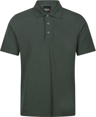 Regatta Professional Mens Pro 65/35 Short Sleeve Polo T Shirt, Vert foncé, 4XL Homme