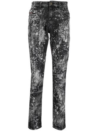 Diesel jean D-Strukt &agrave; coupe slim - Noir