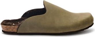 Scholl Didier Clog Chaussons Homme 40 EU, Vert, 40 EU