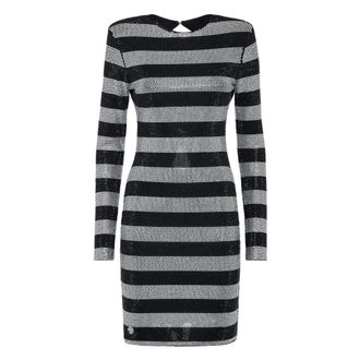 Philipp Plein Femme, Robes, Gris, Taille: 38 FR Short Dress