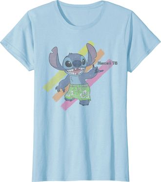 Disney Lilo & Stitch Hawaii 78 Stitch Portrait T-Shirt