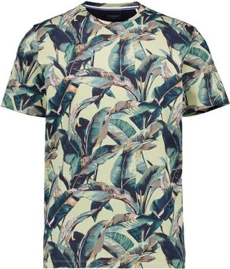 Olymp Herren T-Shirt gr&uuml;n Baumwoll-Jersey
