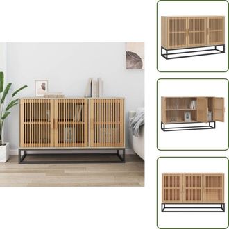 vidaXL Sideboard 105x30x65 cm Holzwerkstoff - Holz Sideboard - Wohnzimmerm&ouml;bel - Sideboard Braun - Schreibtischregal - Regal - The Living Store