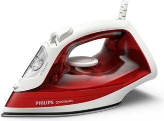 Philips DST2010/40 B&uuml;geleisen Serie 2000 - Dampfstrom 25 g/min - 2000 W - Rot