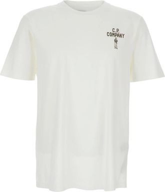 C.P. Company C.p. Company, Homme, Tops, Blanc, Taille: L Polo Chemises
